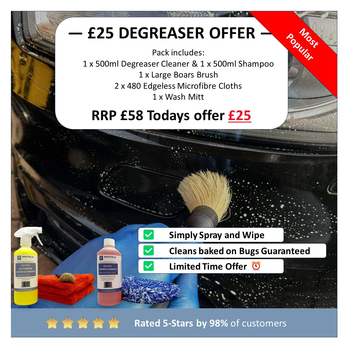 Degreasing Cleanser Kit – Mayfield