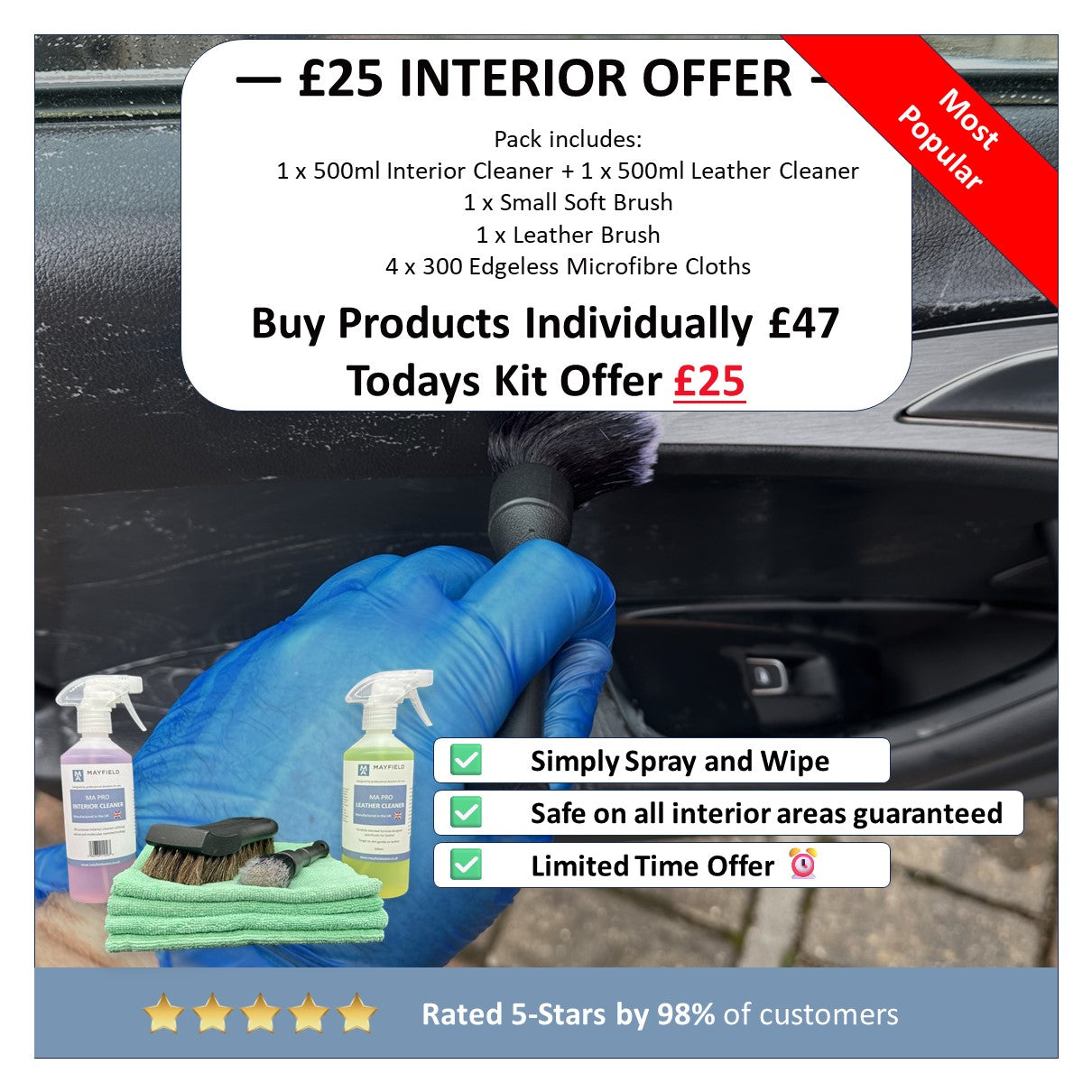 Interior Cleaning Kit – Mayfield